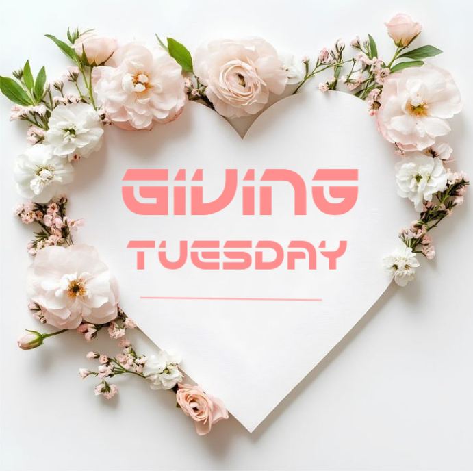 White Joyful Giving Tuesday Instagram Post Template | PosterMyWall