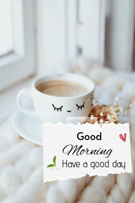 White Joyful Good Morning Poster Template | PosterMyWall