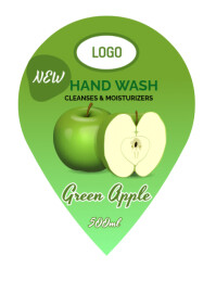 White Joyful Handwash Packaging Label Design A5 Template | PosterMyWall