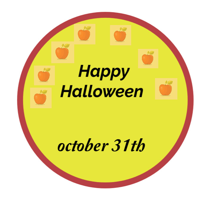 Plantilla de White Joyful Happy Halloween Instagram Post | PosterMyWall