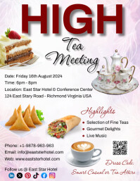 Tea flyer Template | PosterMyWall