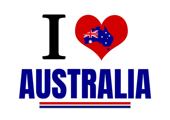 White Joyful I Love Sign A4 Template | PosterMyWall