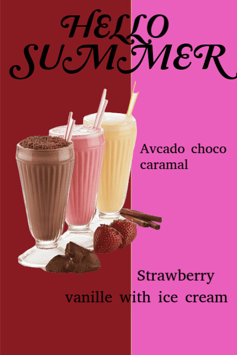 White Joyful Ice Poster Templat | PosterMyWall