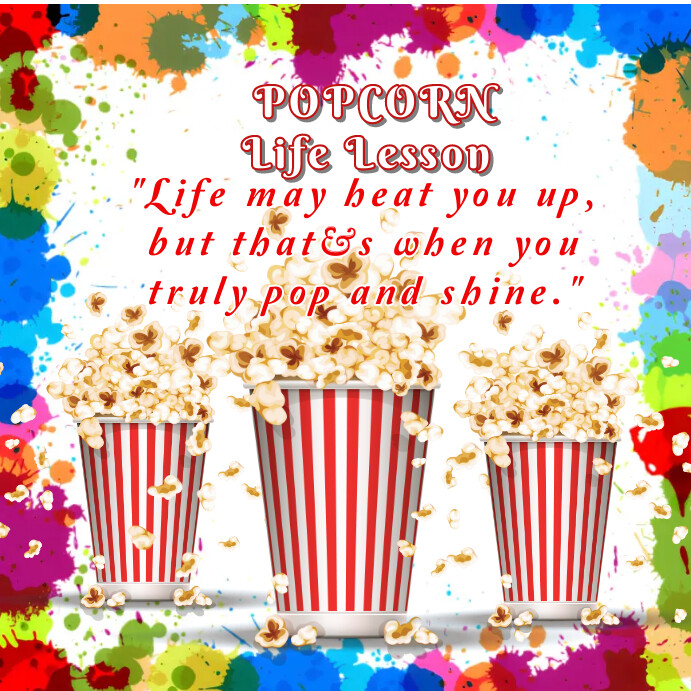 White Joyful Inspirational Life Lesson From P Template | PosterMyWall