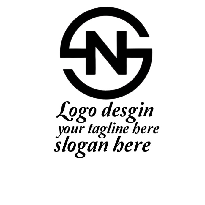 White Joyful Logo Desgin Logo Template | PosterMyWall