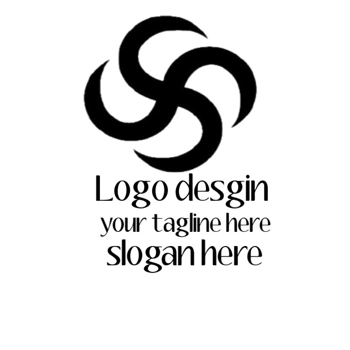 White Joyful Logo Desgin Logo Template | PosterMyWall