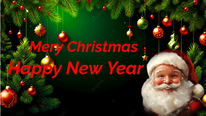 White Joyful Merry Christmas Youtube Thumbnail Template | PosterMyWall