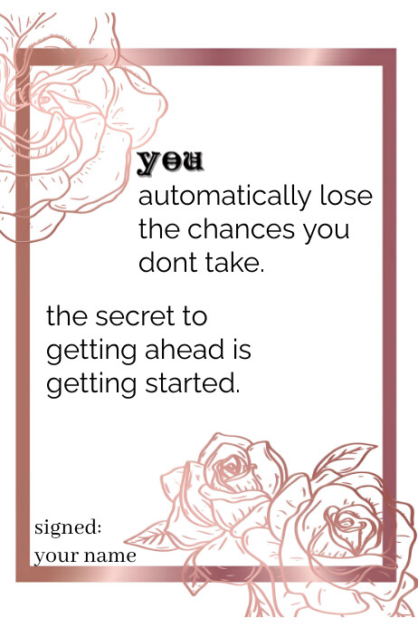 White Joyful Motivation Poster Template | PosterMyWall
