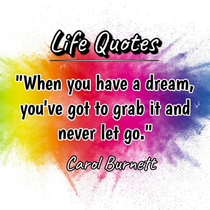 White Joyful Motivational And Inspirational Q Template | PosterMyWall