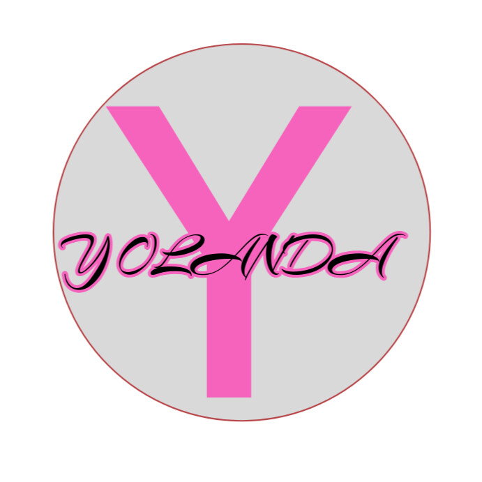 Copy of White Joyful Name Logo, Y Yolanda Instagram Post | PosterMyWall