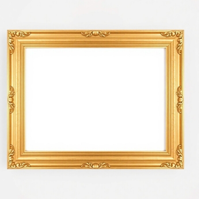 White Joyful Picture Frame Instagram Post Template | PosterMyWall