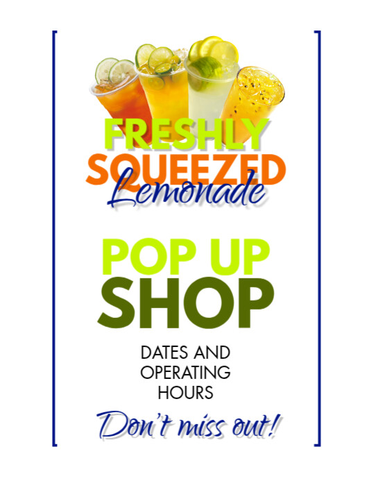 Copy of Pop Up Shop Flyer (us Letter) | PosterMyWall