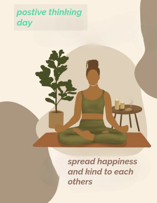 White Joyful Pos Flyer (us Letter) Template | PosterMyWall