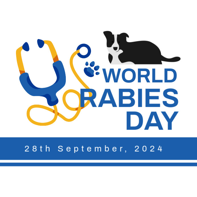 White Joyful Rabies Day Instagram Post Template | PosterMyWall