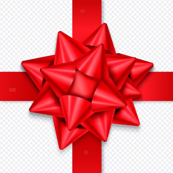 Copy of White Joyful Red Ribbon Instagram Post | PosterMyWall