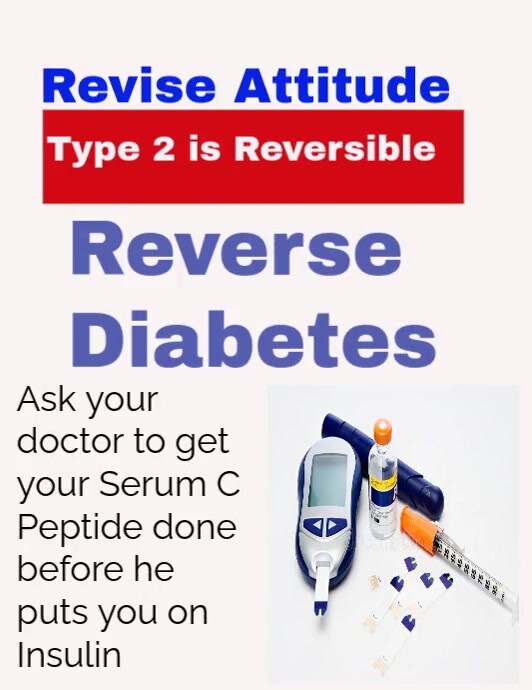 Copy of White Joyful Reverse Diabetes Flyer (us Letter), nealth ...