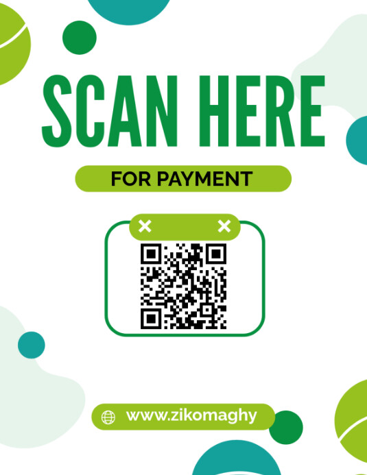 White Joyful Scan Me Flyer (us Letter) Template | PosterMyWall