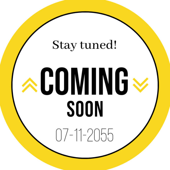 White Joyful Stay Tuned Coming Soon Celebration Instagram Post Template ...