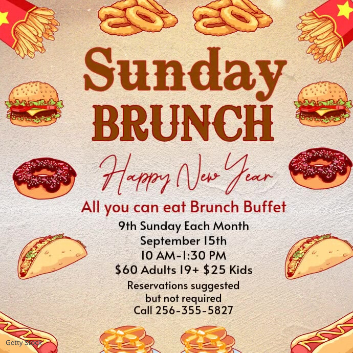 Plantilla de White Joyful Sunday Brunch Instagram Post | PosterMyWall