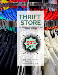 Thrift shop Template | PosterMyWall