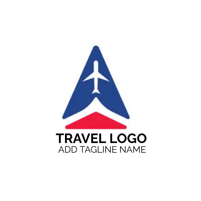 White Joyful Travel Logo Template | PosterMyWall