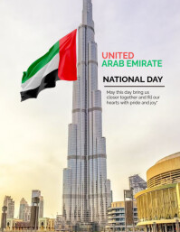 UAE FLAG Template | PosterMyWall