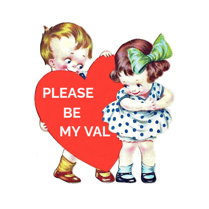 Modèle White Joyful Valentine Please Be My Val Gif Instagram Post ...
