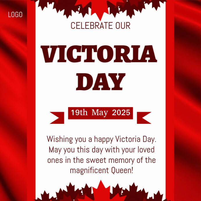 Copy of White Joyful Victoria Day Instagram Post | PosterMyWall