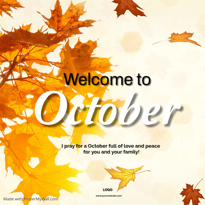 Copy of White Joyful Welcome To September Instagram Post | PosterMyWall