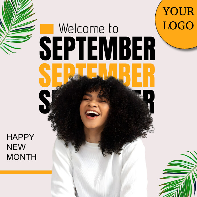 Copy of White Joyful Welcome To September Instagram P | PosterMyWall