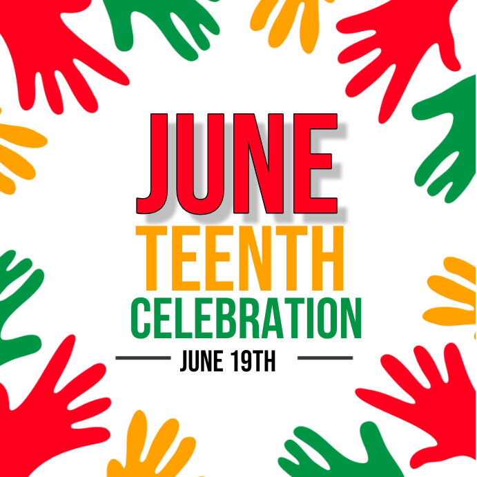 Plantilla de White Juneteenth Instagram Post | PosterMyWall