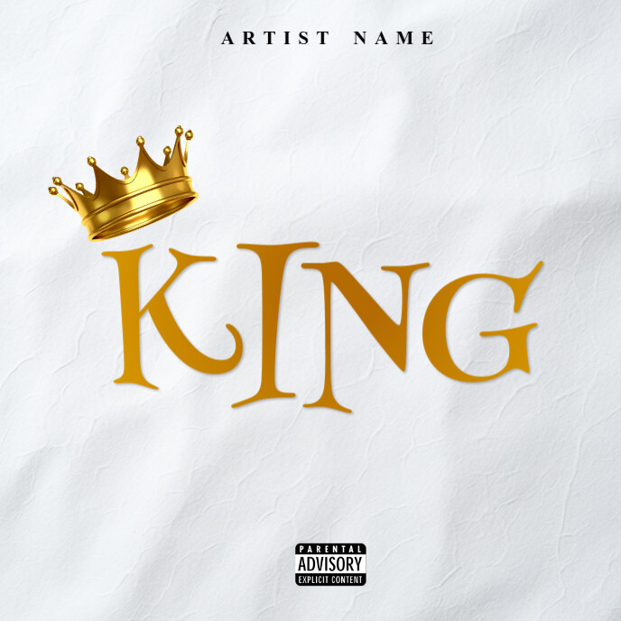 Copy of White King Mixtape Cover Album Cover | PosterMyWall