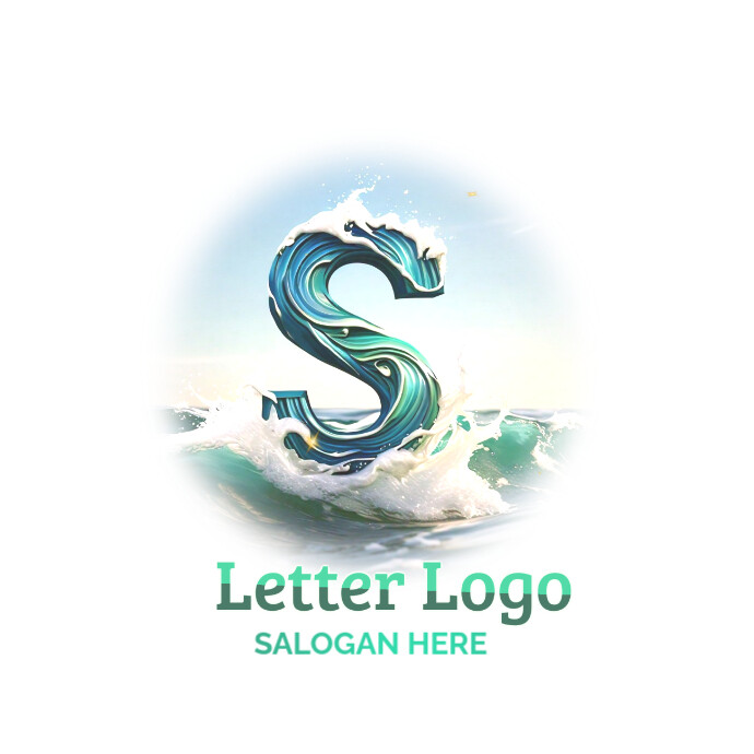 White Letter Company Logo Logo Template | PosterMyWall