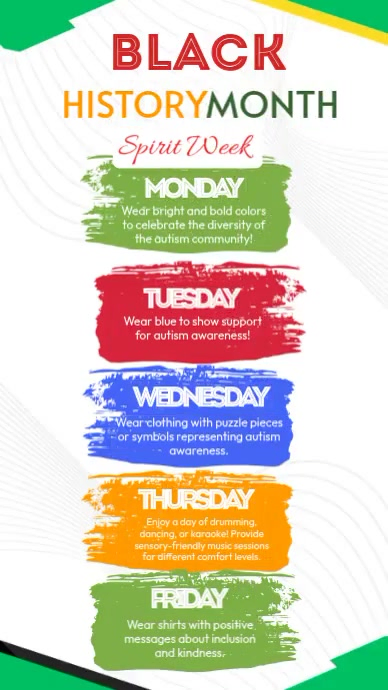 White List-based Black History Month Celebration Instagram Story ...