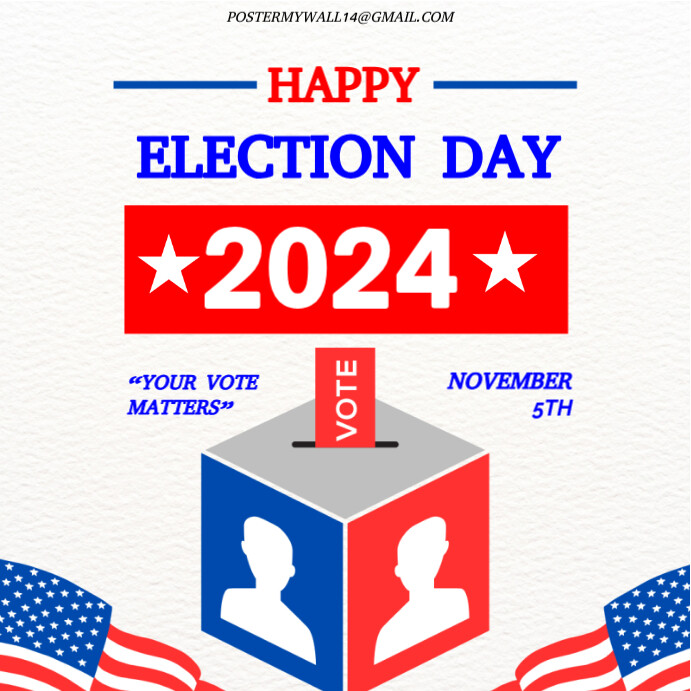 White List-based Election Day Instagram Post Template | PosterMyWall