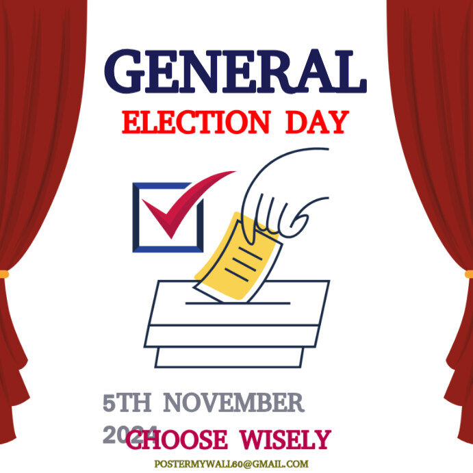 White List-based Election Day Instagram Post Template | PosterMyWall