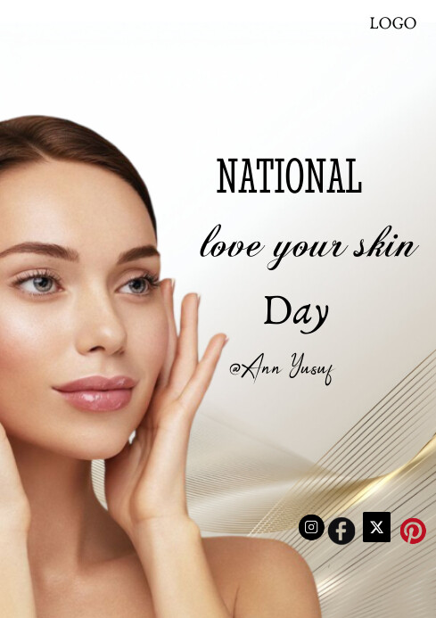 White List-based National Live Your Skin Day Template | PosterMyWall