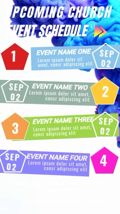 White List-based Upcoming Event Instagram St Template | PosterMyWall