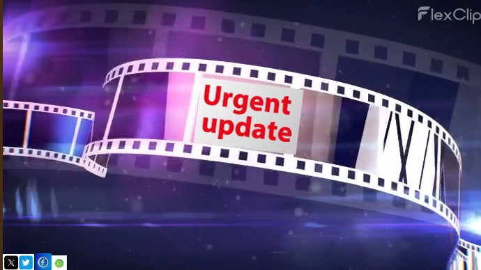 White List-based Urgent Updates Digital Display (16:9) Template ...