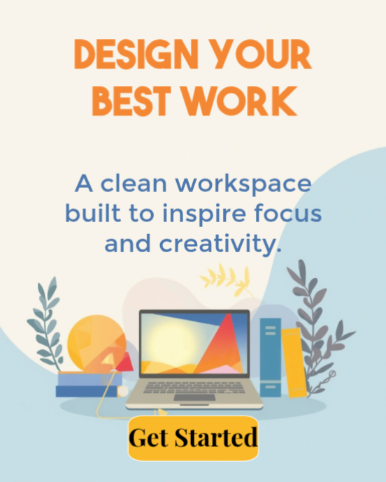 White Maksimalis Design Your Best Work Instagram Portrait Template ...