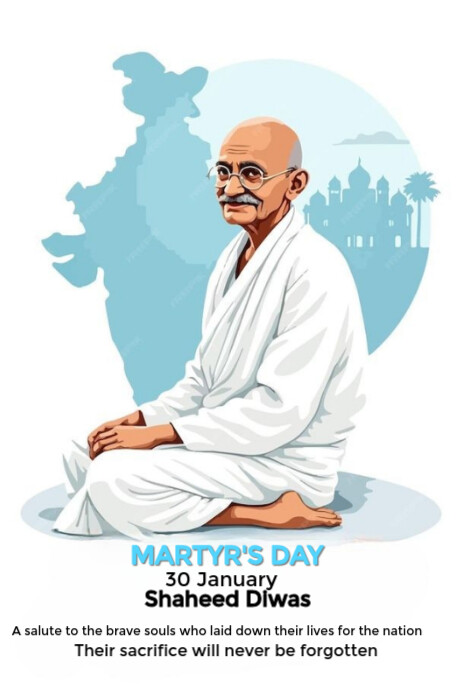 White Martyrs Poster Template | PosterMyWall