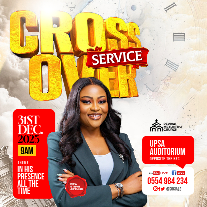 White Maximalist 3D 31st Night Crossover Service Flyer Template ...
