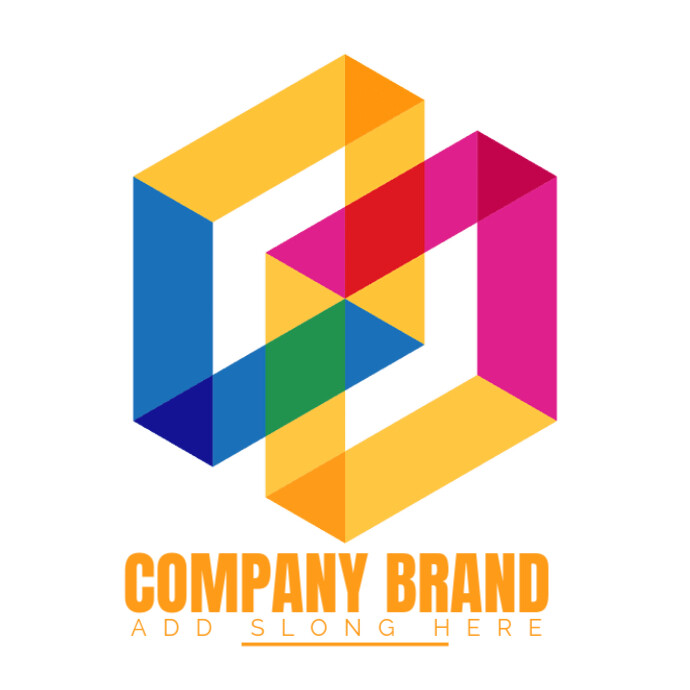 White Maximalist Abstract Logo Template | PosterMyWall