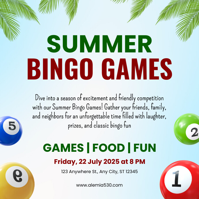 Modèle White Maximalist Bingo Game Instagram Post | PosterMyWall