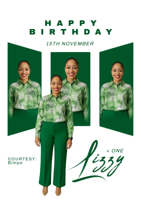Plantilla de White Maximalist Birthday Flyer A4 | PosterMyWall