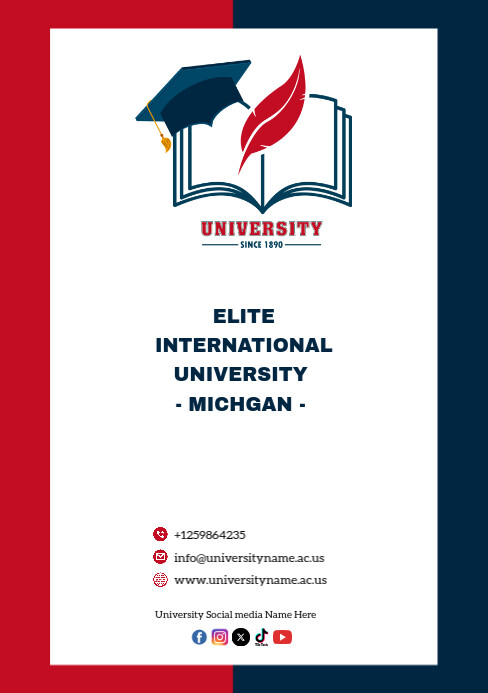 White Maximalist Book Cover Design A5 Template | PosterMyWall