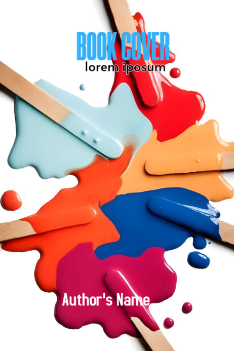 Plantilla de White Maximalist Book Cover Design Poster | PosterMyWall