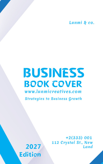 Plantilla de White Maximalist Book Cover Kindle/book Cover | PosterMyWall