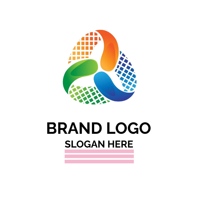White Maximalist Brand Logo Logo Template | PosterMyWall