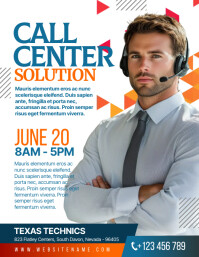 Call center hiring Flyer Template | PosterMyWall